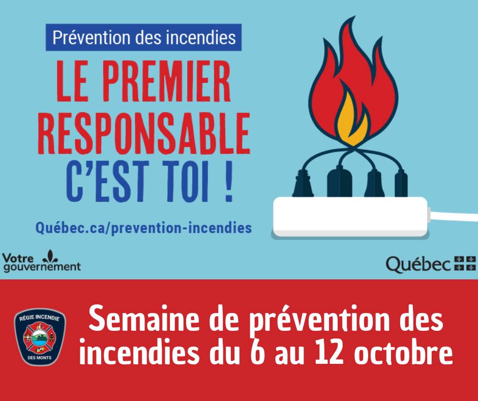 La Semaine de la prévention des incendies - RIDM - Régie incendie des ...